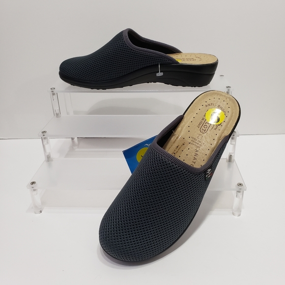 Fly Flot | Shoes | Fly Flot Anatomic Antishock Navy Blue Slide Slipper ...